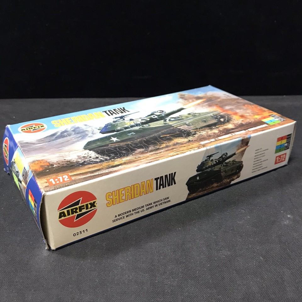 AIRFIX WW2 US Sheridan Tank Model KIT #02311 1:72 Scale NIB | eBay