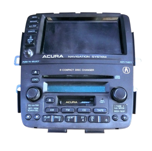 2002 Acura Mdx Radio Code Acura MDX Navigation System GPS Display