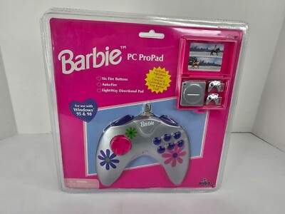 1999 BARBIE PC PRO PAD WITH MINI TOY GAME CONSOLE FOR BARBIE *NEW* | eBay