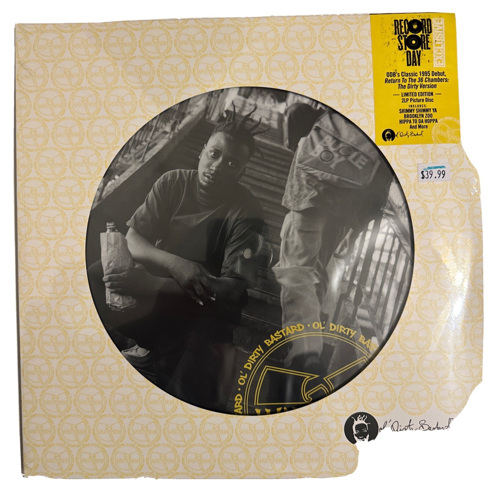 LP OL DIRTY BASTARD Return to the 36 Chambers (PIC Vinyl, RSD 2023) NEW ...