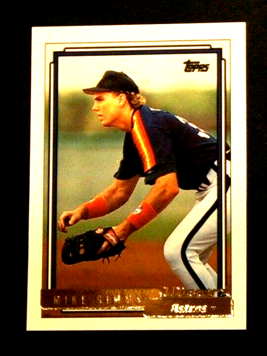 1992 Topps "GOLD WINNER" Houston Astros - MIKE SIMMS | eBay