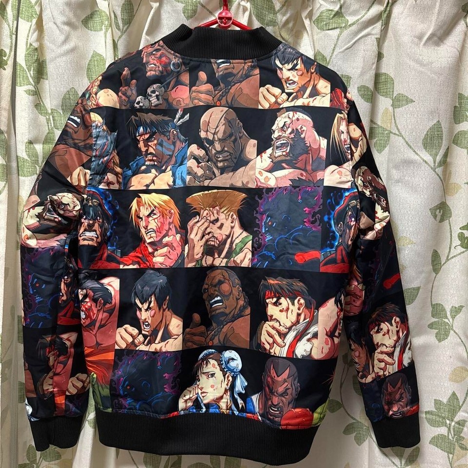 CAPCOM Street Fighter Jacket Reversible Size : XL(LL) Brand new and ...