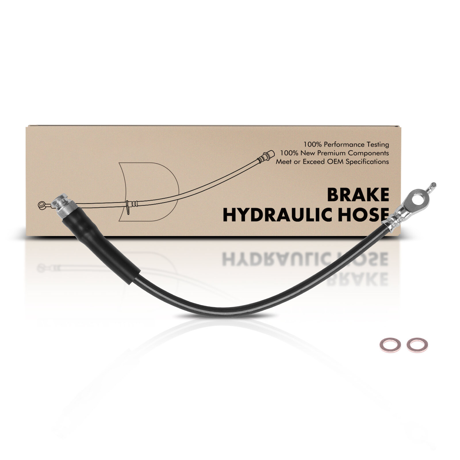 Brake Hydraulic Hose for Mazda CX-5 2017-2020 2.0L 2.2L Rear Driver or ...