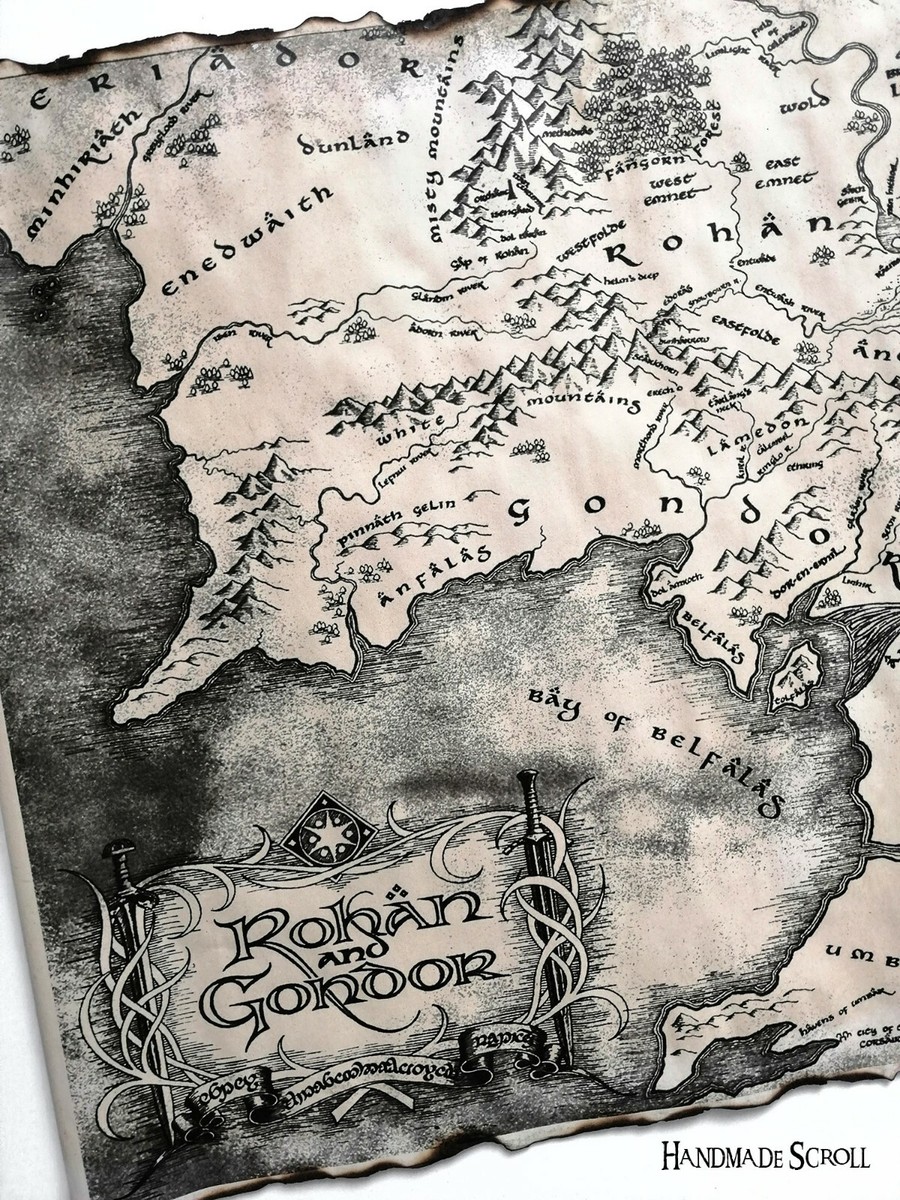 Gondor Map Gondor NamuWiki