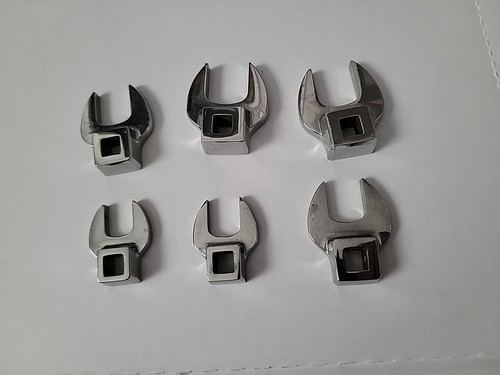Snap-On Tools FCO18A 20A 22A 24A 26A 28A 6pc 3/8" Drive Crowsfoot Set 9 ...