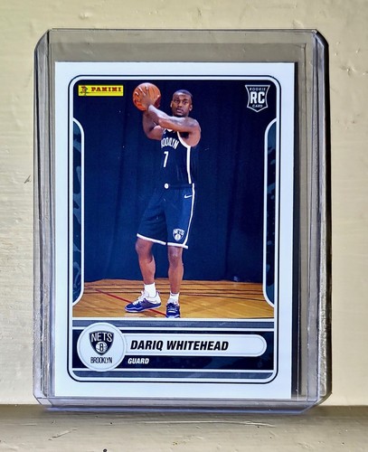 Dariq Whitehead 2023-24 Panini NBA Basketball #90 Rookie Card Brooklyn ...