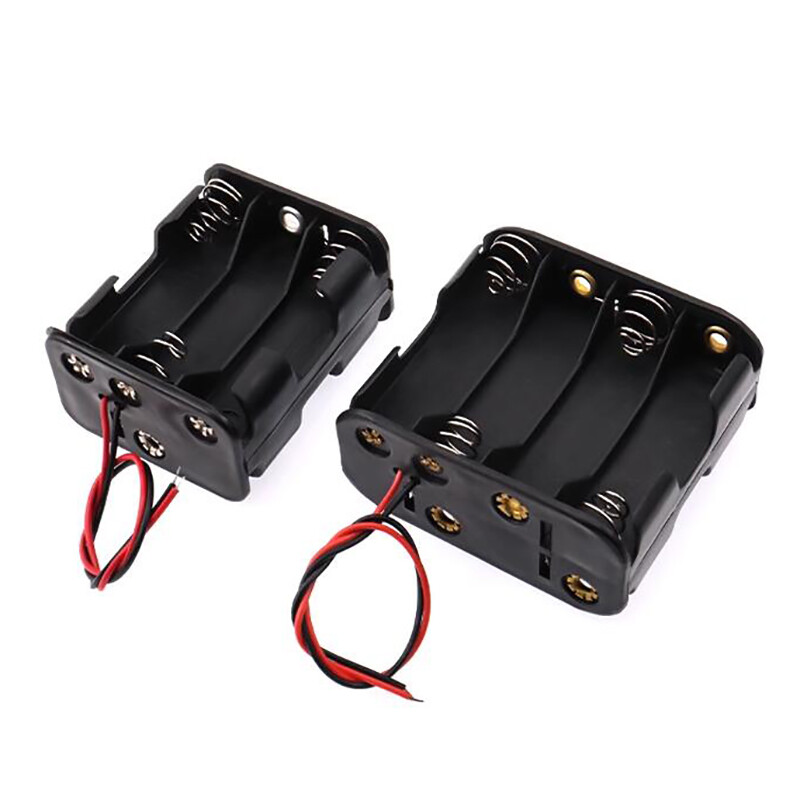 18650/AA/AAA Batteriehalter 1/2/3/4/6/8x Zellhülle Box mit ...