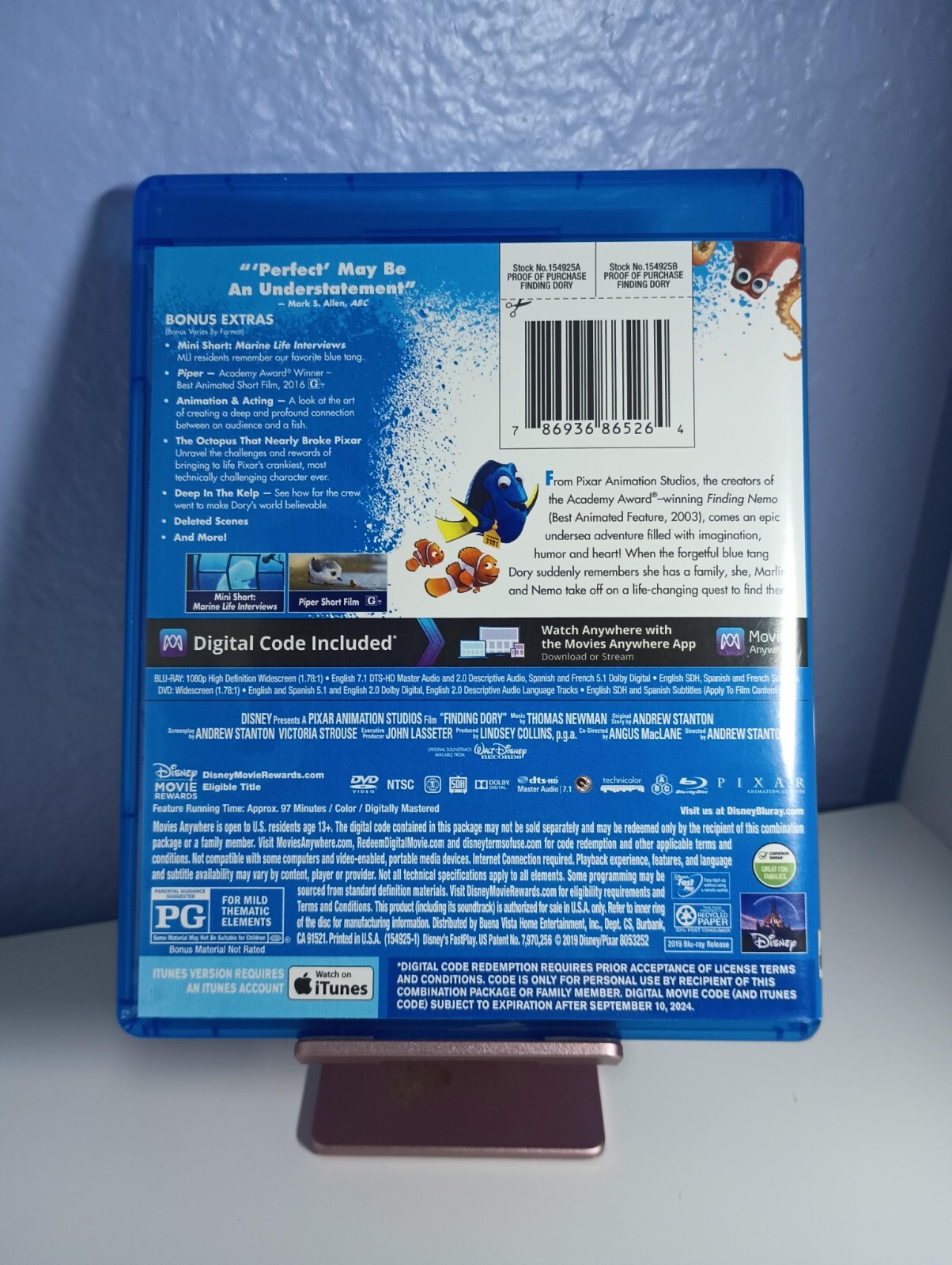 Disney Blu-Ray + DVD + Digital DVDs Combos in Original Cases YOU PICK ...