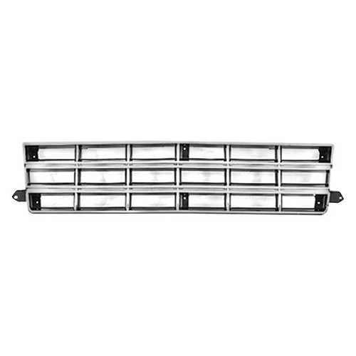 New Grille For 1982-1990 Chevrolet S10 Chrome Shell Insert w/ Emblem ...