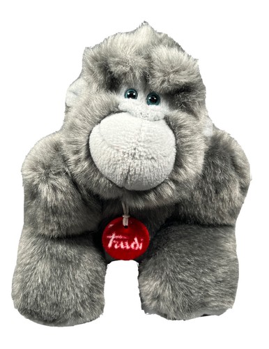 Trudi Spa Italy Gorilla Ape Monkey Grey Niccodemo Plush Stuffed Animal ...