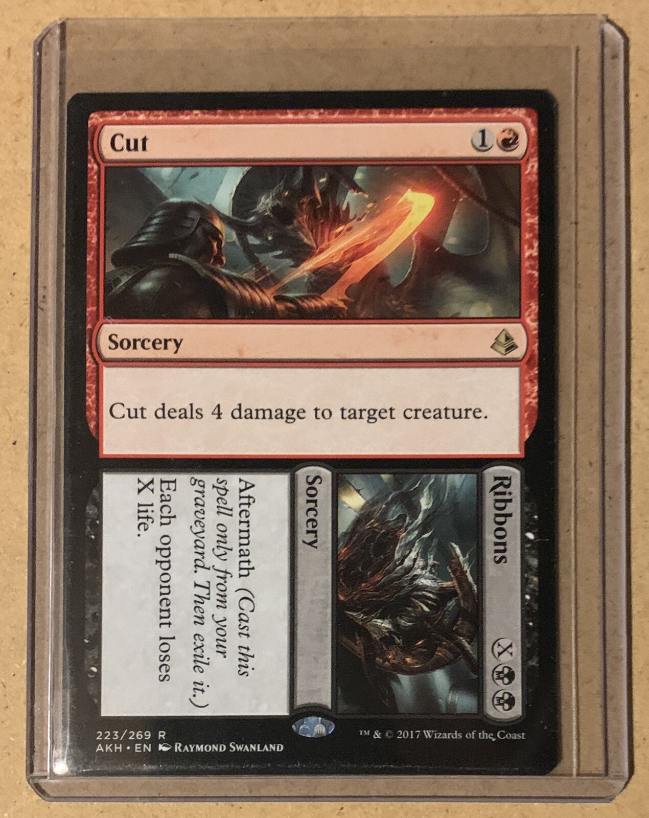 Cut / Ribbons | Amonkhet | MTG Magic Cards - Rare # 223 | eBay