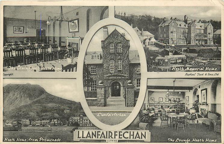 Llanfairfechan Wales View Of 5 Insets OLD PHOTO | eBay Australia