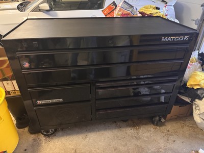 55” X 25” Double Bay 2s Series Black Matco Toolbox | eBay