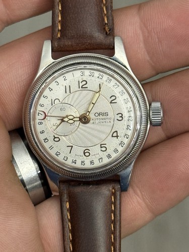 Vintage Oris Big Crown Pointer Date Watch - Small Seconds - Excellent ...