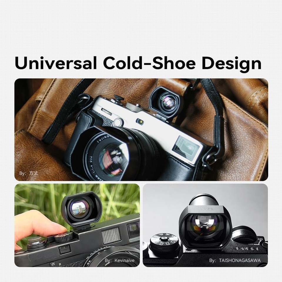 TTArtisan 35mm Viewfinder for Universal Cold Shoe Mount Rangefinder ...
