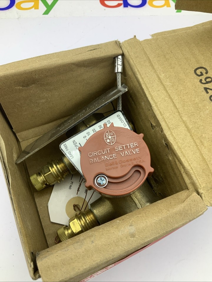 Bell & Gossett 117415LF 3/4” Lead Free Circuit Setter Fast Free Shipping 683328232829| eBay