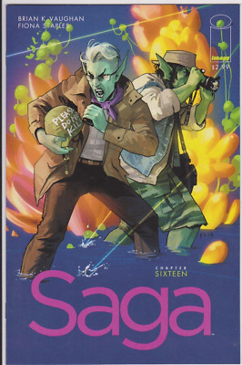 Saga Issue #16 Comic Book. Fiona Staples. Brian Vaughan. Image 2013. | eBay