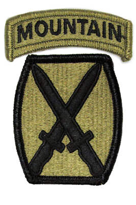 10th Mountain Division OCP Patch - U.S. Army Patch | eBay