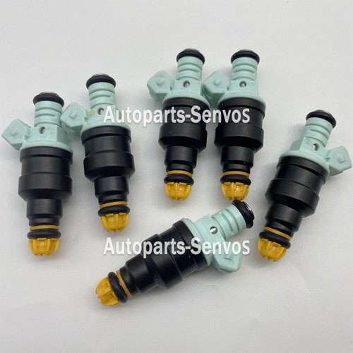 6PCS Fuel Injectors 0280150415 For BMW E36 325i M50 M52 M50B25 M52B25 2 ...