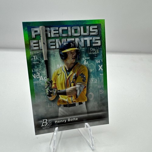 2023 HENRY BOLTE /99 (GREEN PRECIOUS ELEMENTS) | BOWMAN PLATINUM ...