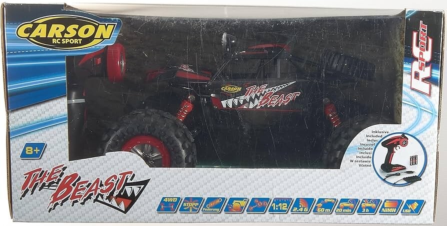 CARSON RC models, THE BEAST 2.4G 100% RTR , RC MODEL | eBay