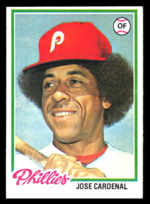 1978 Topps Jose Cardenal #210 Philadelphia Phillies Mid Grade Card | eBay