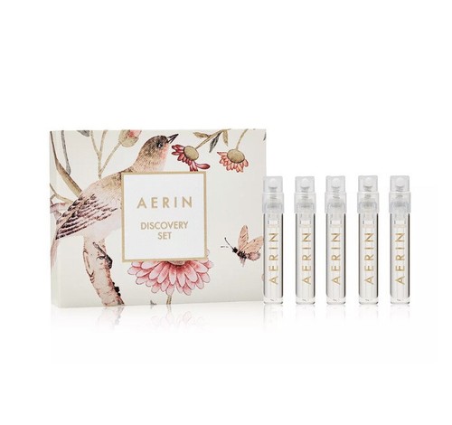 Estee Lauder Aerin 5 Perfume Discovery Set Rose Amber Jasmine Cedar ...