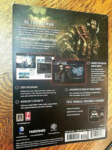 Batman: Arkham Knight Signature Series Guide [Bradygames Signature ...