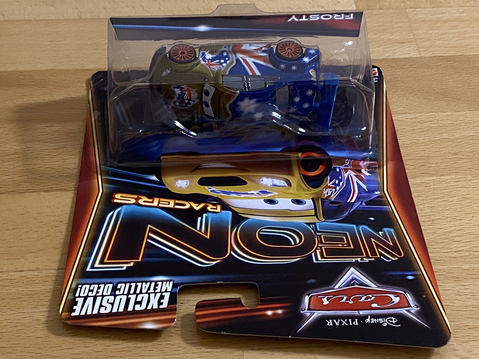 Disney Pixar Cars Neon Racers FROSTY Die Cast Mattel New | eBay