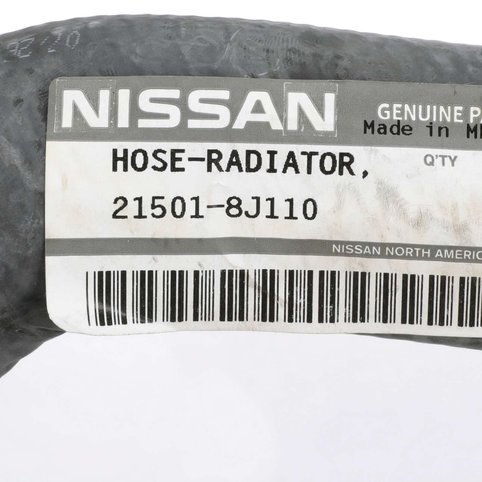 OEM NEW Genuine Nissan Upper Radiator Hose 2004-2008 Maxima Altima ...