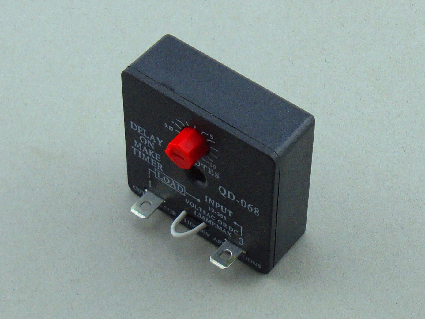 HVAC Timer QD-068 Delay On Make Timer 0.03~10 Minutes Fits ADM-2, TD69 ...