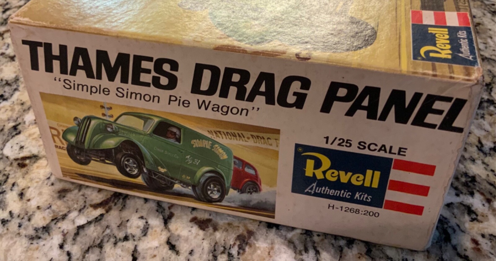 1966 Revell 1/25 Thames Panel Truck Simple Simon Pie Wagon H-1268-200 ...