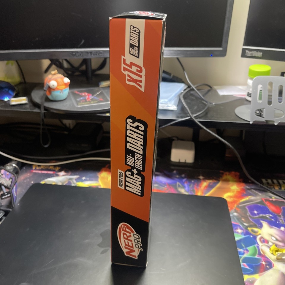 Nerf Pro Mag Plus Half-Length Dart Magazine Refill, 15 Darts Nerf ...