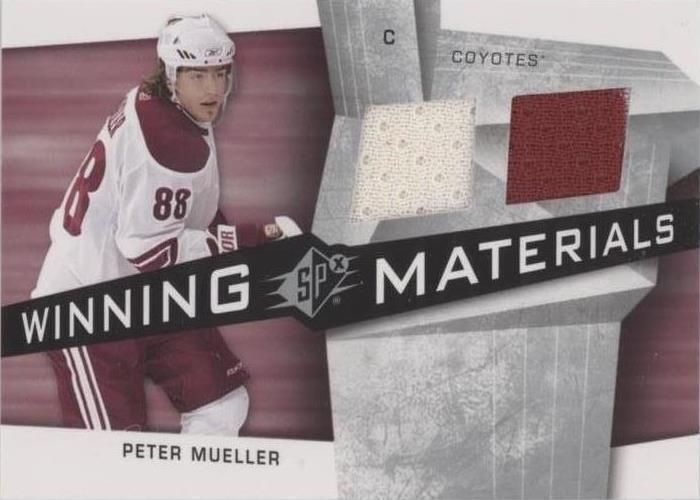 2008-09 SPx - Winning Materials Peter Mueller #WM-PM (MEM) for sale ...