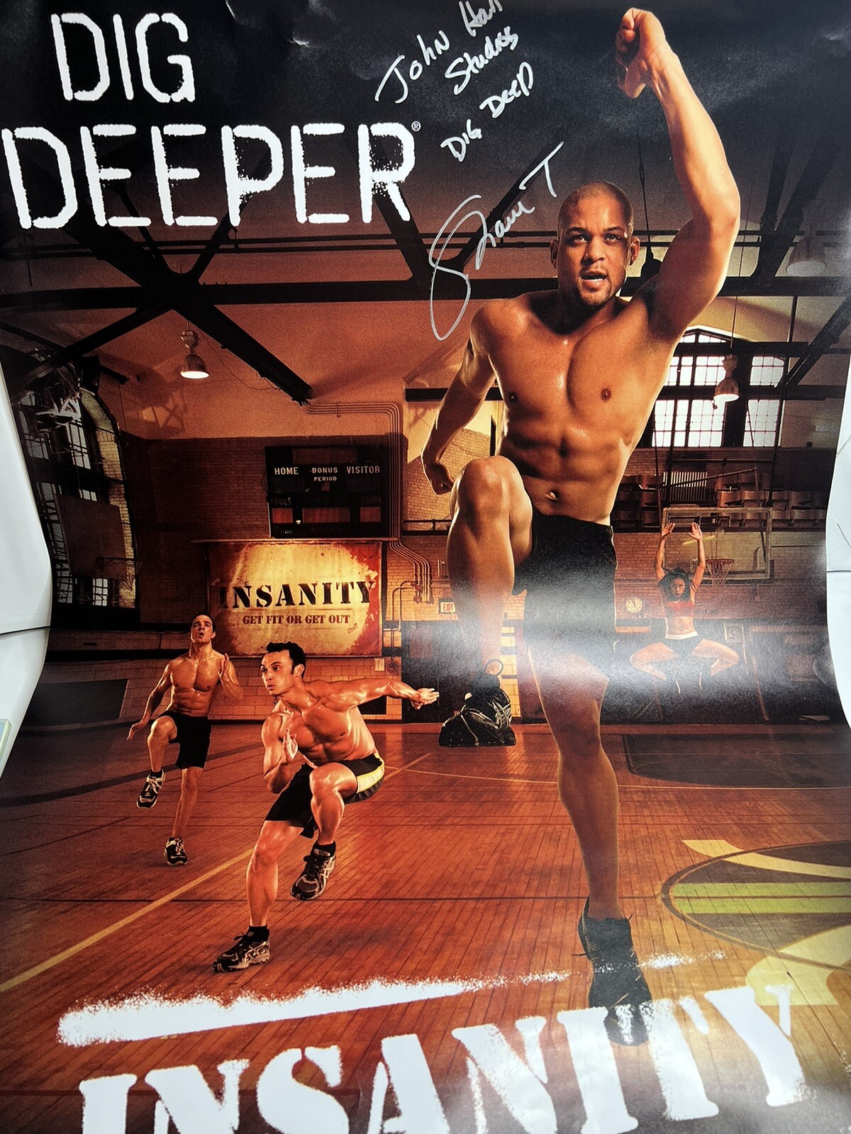DIG DEEPER poster with signature | eBay