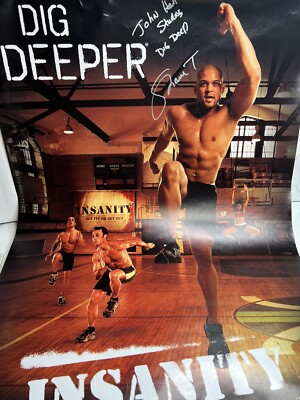 DIG DEEPER poster with signature | eBay