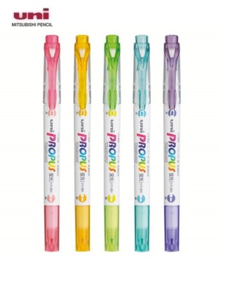 Uni Propus Window Soft Color Highlighter PUS-102T 5CS Choose From 5 ...