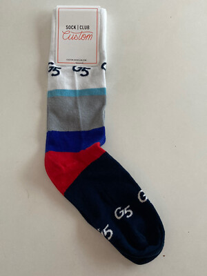 NWT BOMBARDIER LEARJET G5 Private Jet Sock Club Made USA Socks ADULT ...