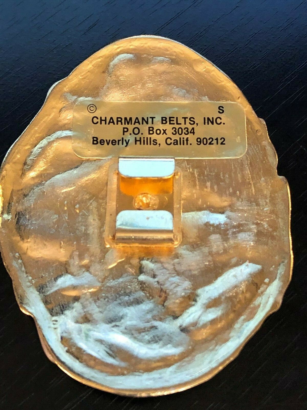 Charmant Belts Belt Buckle For Stretchy Belts Pretty Pearlized Look ...