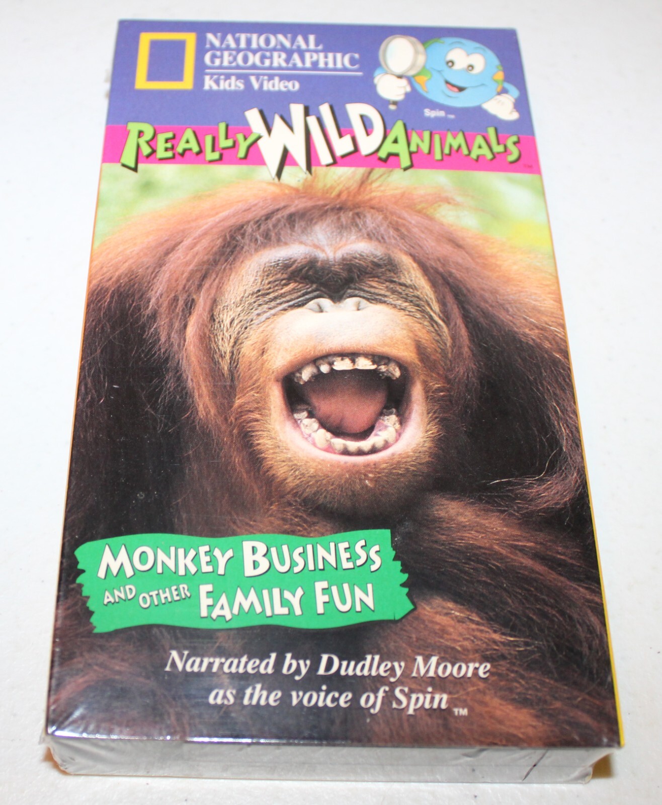 Really Wild Animals - Monkey Business and Other Family Fun (VHS, 1996 ...