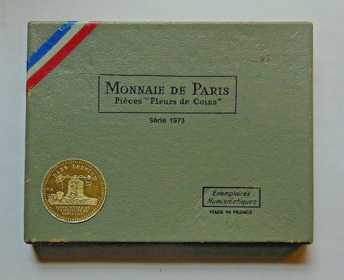 1973 France Monnaie De Paris Fleurs de Coins Set of 8 Coins | eBay
