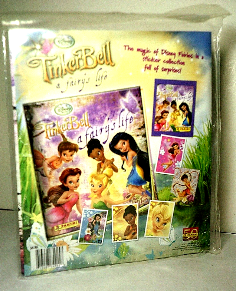 Disney Tinker Bell Panini 2010 Sticker Album Collection NEW 30 Stickers ...