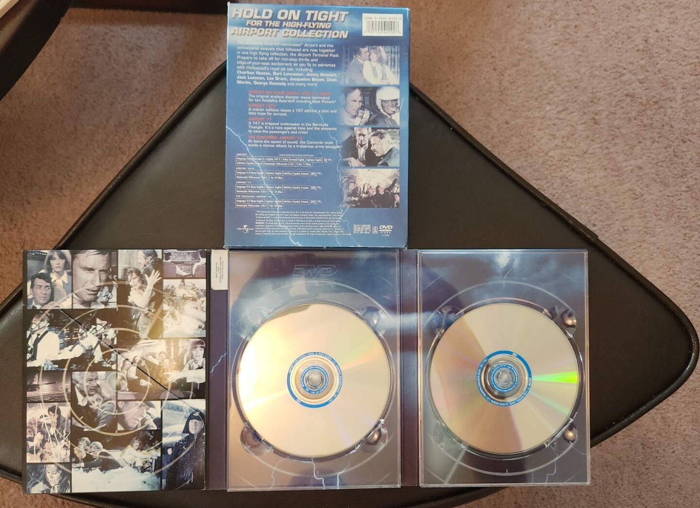 Airport Terminal Pack (DVD, 2004, 2-Disc Set, Four Films On Two DVDs ...
