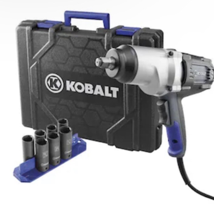 Kobalt 8-Amps 1/2-in Drive Corded Impact Wrench (CSC048763) | eBay