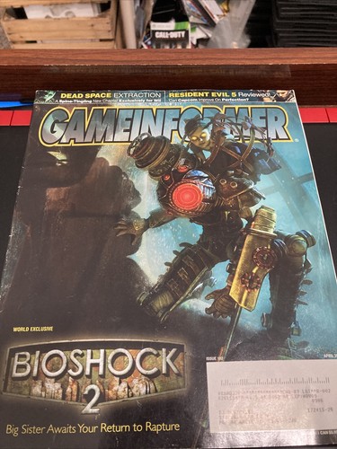 Game Informer Issue #192- April 2009 - BIOSHOCK 2 Magazine | eBay
