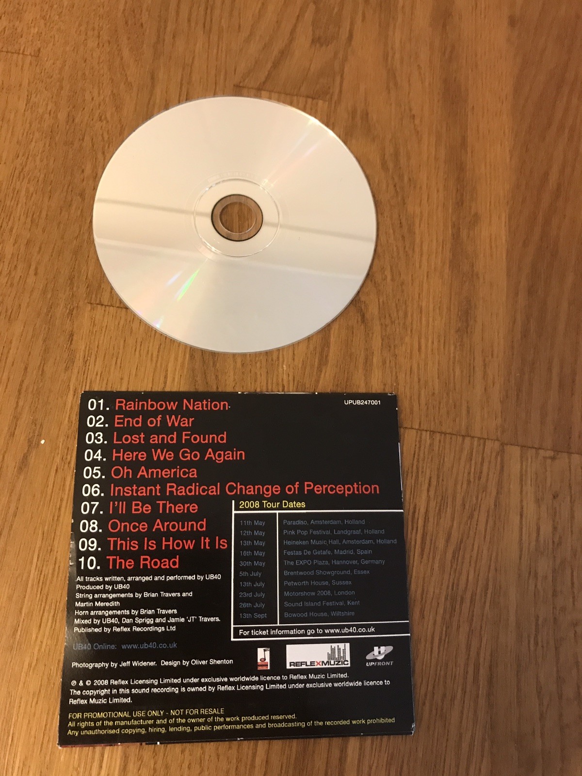 UB40: TwentyFourSeven — Mail on Sunday promo CD (10 tracks) | eBay