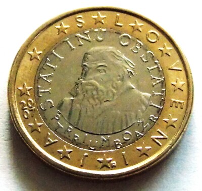 1 Euro Slowenien 2007 Fehlpragung