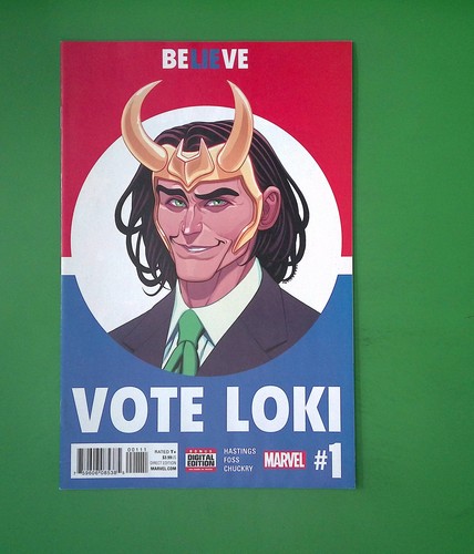 VOTE LOKI #1 8.0 MARVEL TPB BOOK TS89-53 | eBay