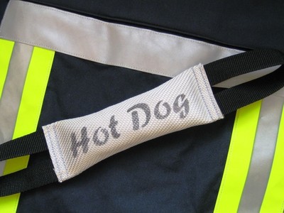 Beißwurst / Hundespielzeug / Bringsel Dummy / aus Feuerwehrschlauch ...