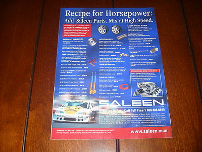 1999 SALEEN ORIGINAL AD | eBay
